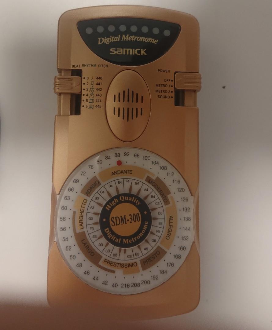 韓國samick 電子拍子機 Digital metronome, 興趣及遊戲, 音樂樂器 & 配件, 樂器配件 - Carousell