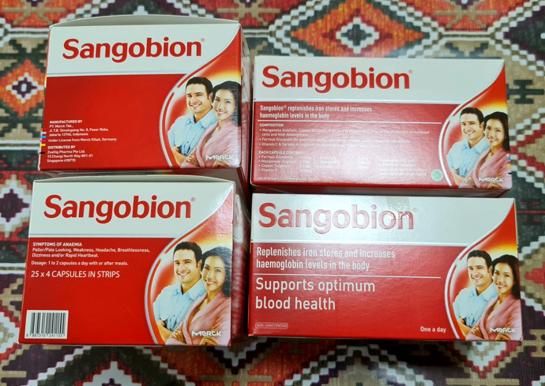 Sangobion - Replenishes iron stores and increases haemoglobin levels in ...