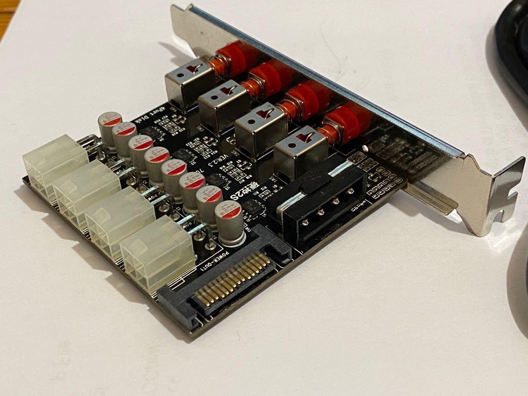 SATA 電源開關卡 SATA Power switch, 電腦＆科技, 電腦周邊及配件, 硬碟及儲存器 - Carousell