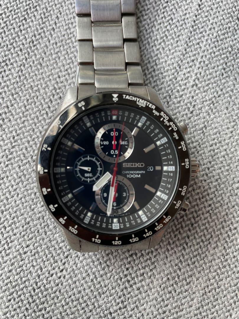 Seiko Chronograph men’s watch, Men's Fashion, Watches & Accessories ...