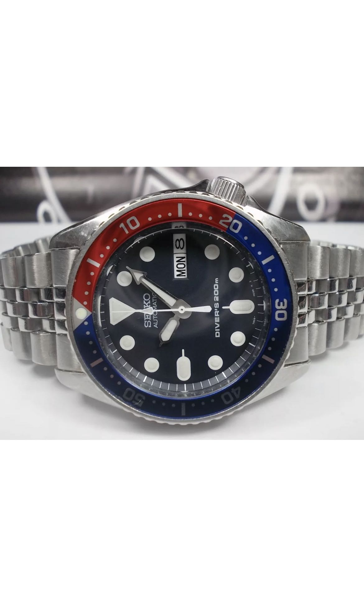 Seiko SKX015 Pepsi, Luxury, Watches on Carousell