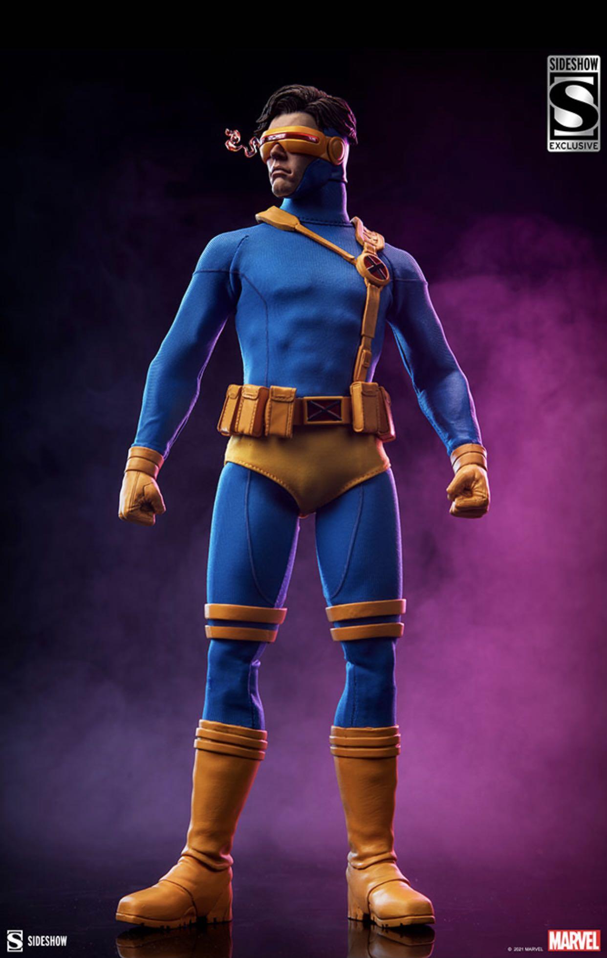 Sideshow Cyclops Sixth Scale Figure 鐳射眼 X-men, 興趣及遊戲, 玩具 & 遊戲類 - Carousell