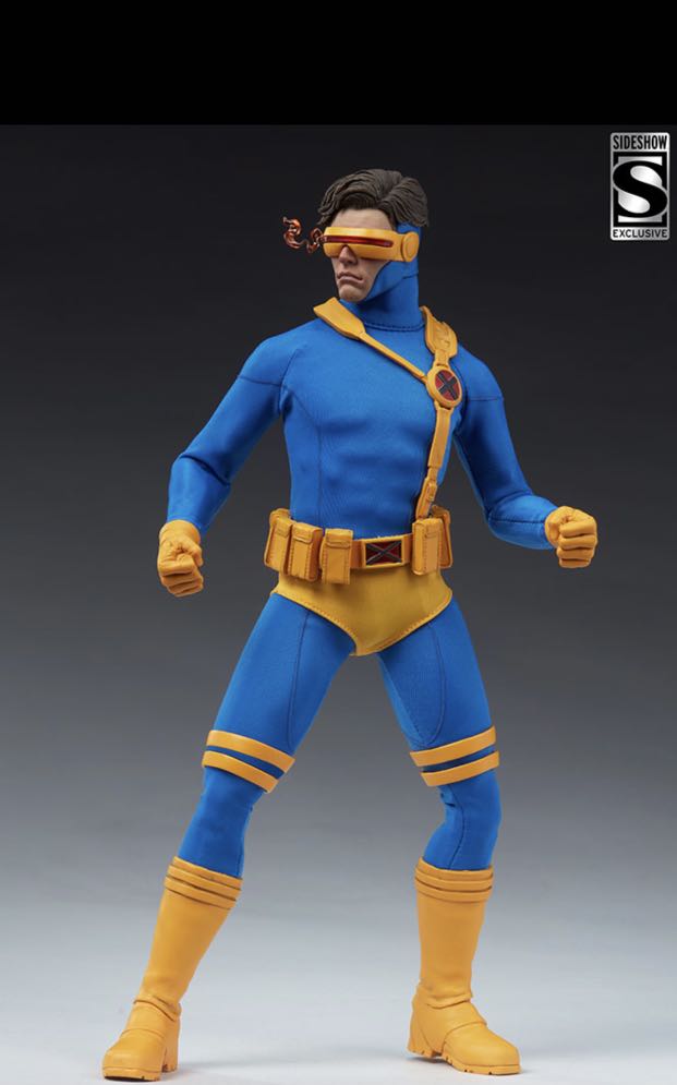 Sideshow Cyclops Sixth Scale Figure 鐳射眼 X-men, 興趣及遊戲, 玩具 & 遊戲類 - Carousell