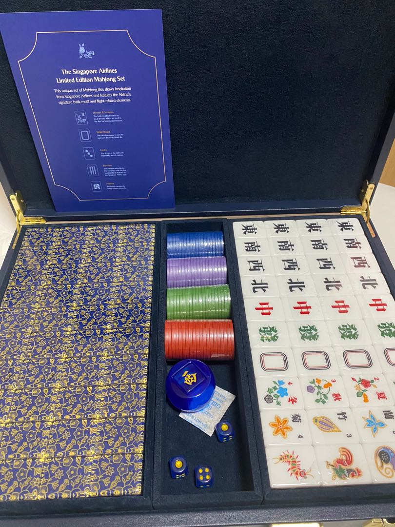 Sq mahjong set (limited edition), Hobbies & Toys, Toys & Games on Carousell