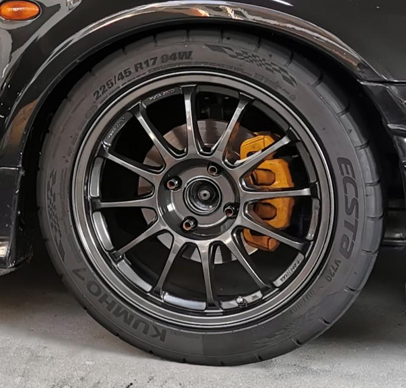 SSR Type F Rims 17" inch, Car Accessories, Tyres & Rims on Carousell