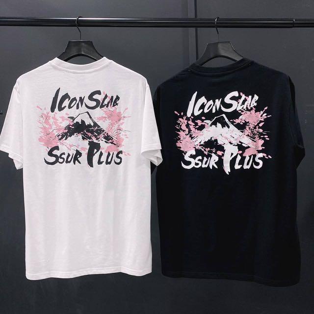 SSUR PLUS x ICONSLAB - Mount Fuji, Men's Fashion, Tops & Sets, Tshirts & Polo Shirts on Carousell