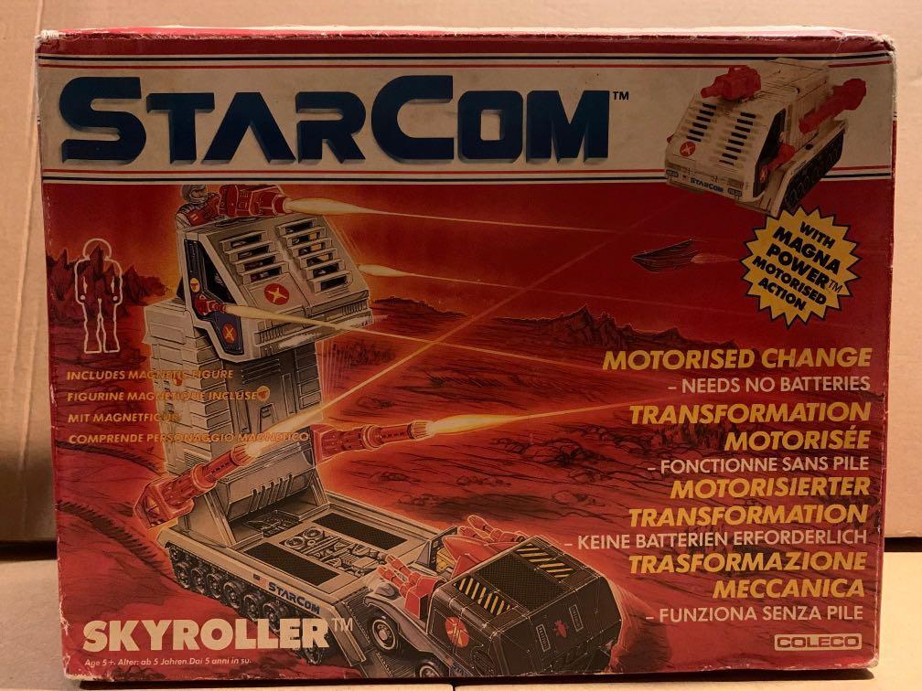 Starcom Coleco 1988 Skyroller MISB imperfect box brand new sealed Euro ...