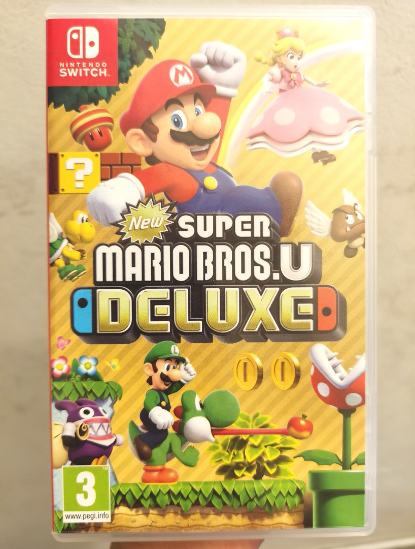 Super Mario Bros Ultimate Deluxe Nintendo Switch Games, Video Gaming ...