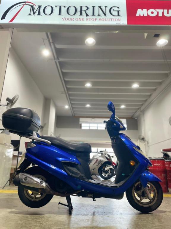 Suzuki AN125, Motorcycles, Motorcycles for Sale, Class 2B on Carousell