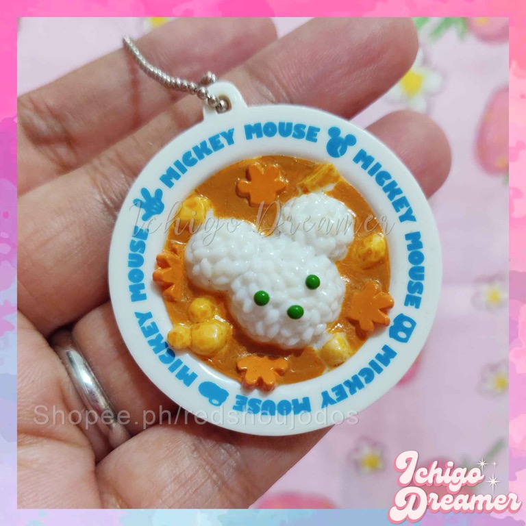 TC21b_1039 Mickey Mouse Japanese Curry Foody Keychain, Hobbies & Toys ...