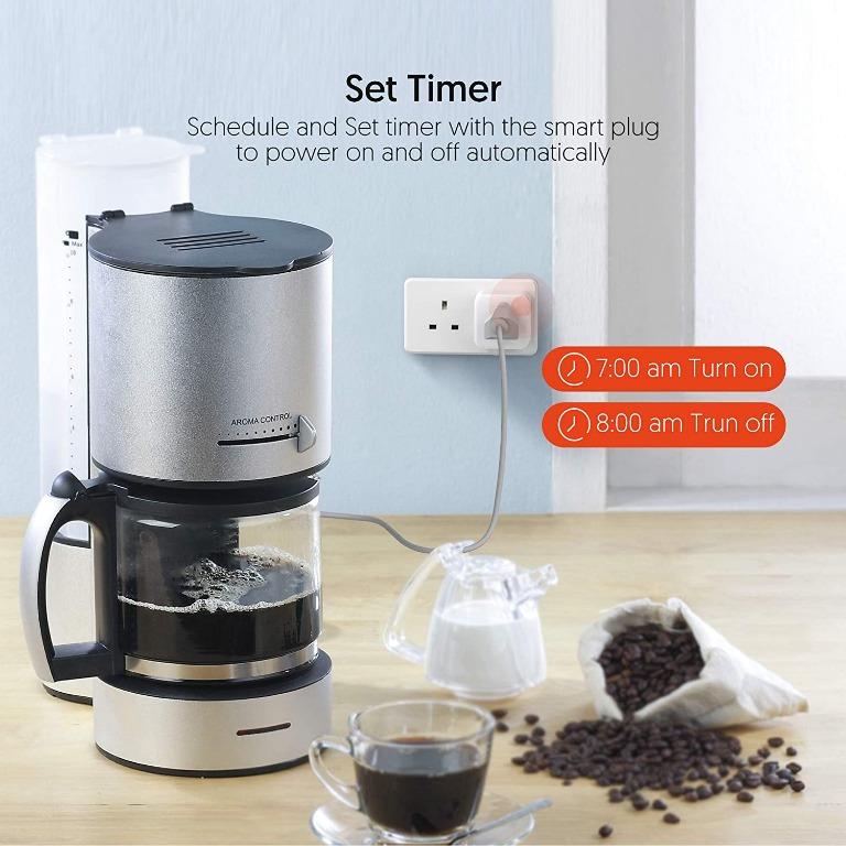 TECKIN Smart Plug 4 Pack, 13A Smart Socket That Works with Alexa (Echo ...