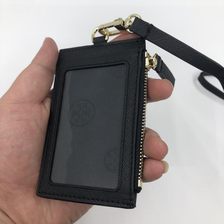 New Tory Burch Original Lanyard with zipper / Hanging bag / work ID ...