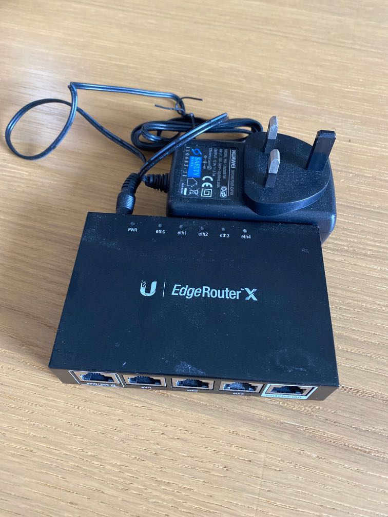 Ubiquiti EdgeRouter X, Computers & Tech, Parts & Accessories, Networking on Carousell