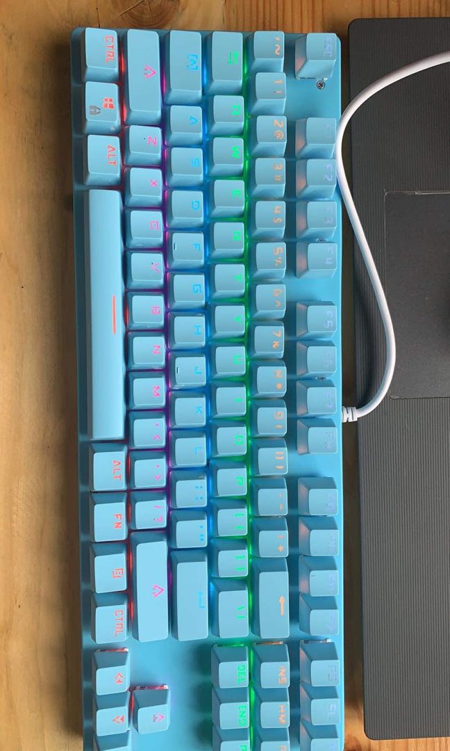 Wired Mechanical Keyboard 87 keys, Computers & Tech, Parts ...