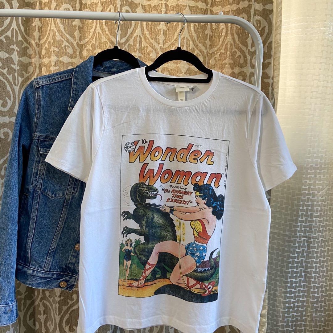 Wonder Woman H&M, Women's Fashion, Tops, Shirts on Carousell
