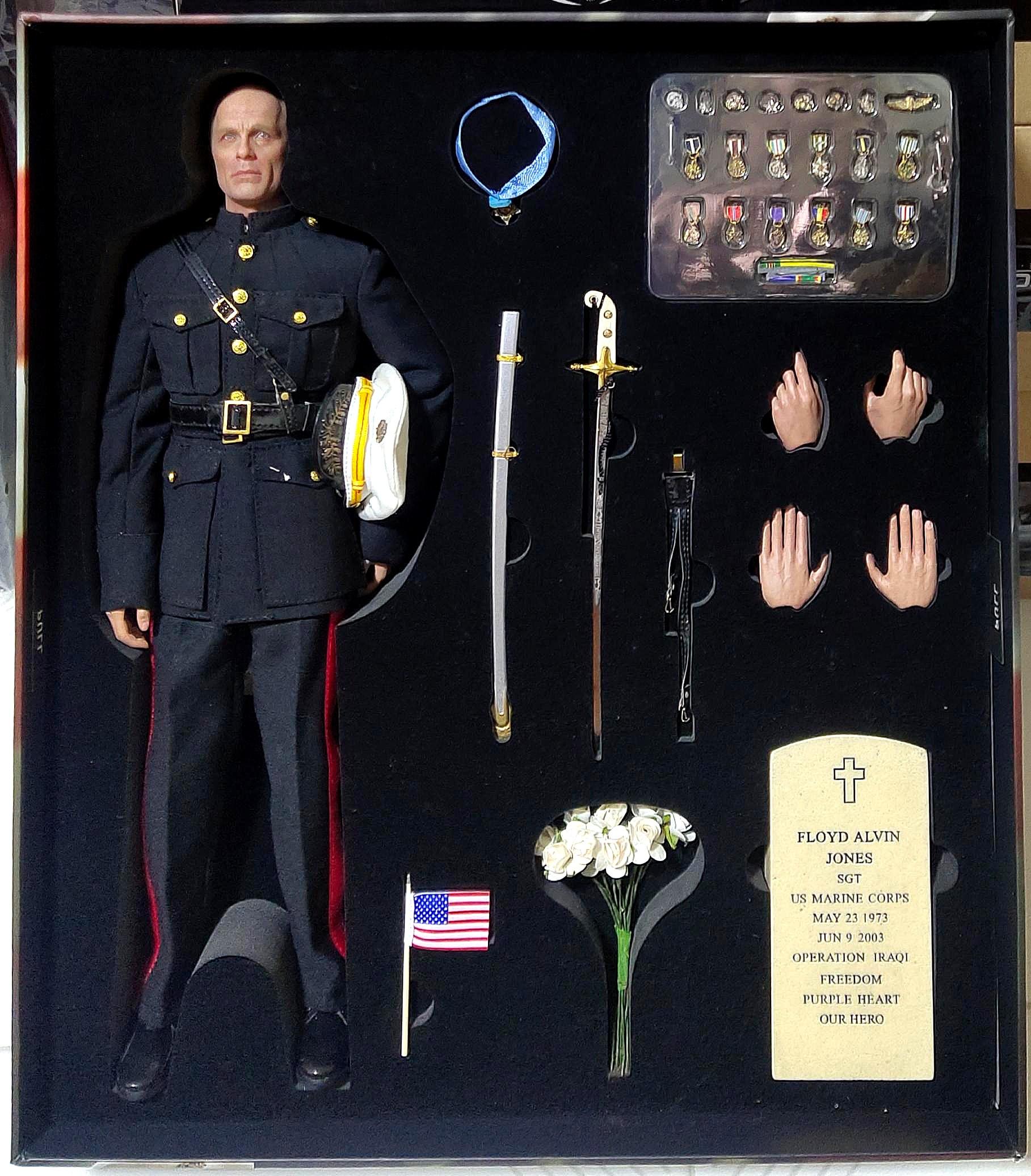 Wts : 1/6 DID USMC Force Recon Brigadier General Frank, Hobbies & Toys ...