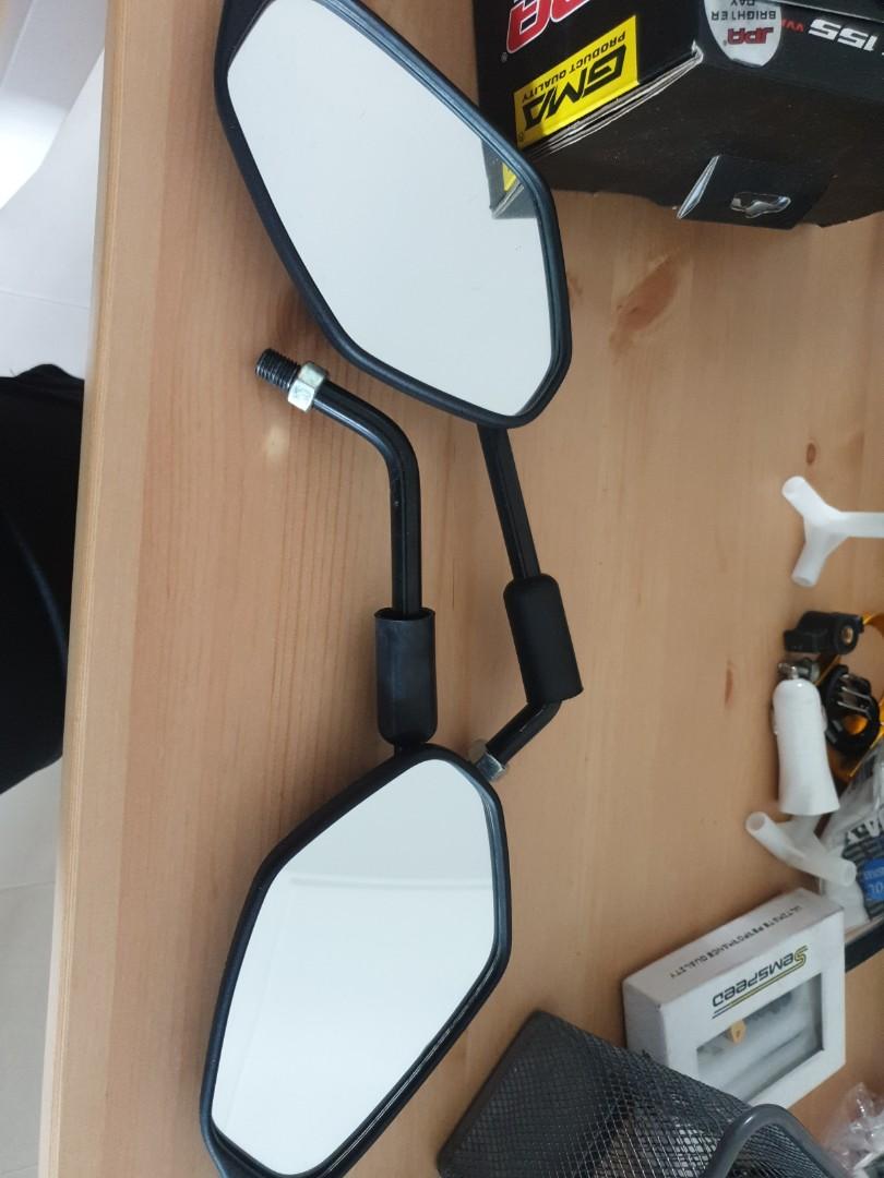 Yamaha side mirror, Motorcycles, Motorcycle Accessories on Carousell