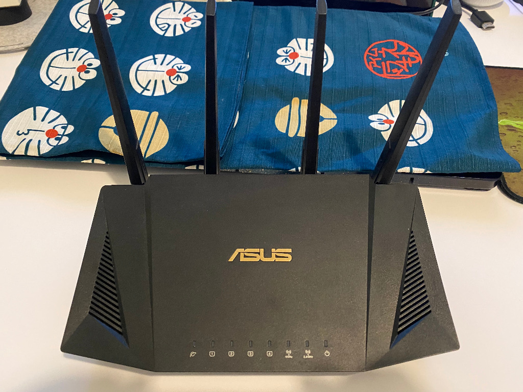 華碩 Asus Ax3000 router wifi 6 路由器, 電腦＆科技, 電腦周邊及配件, Wifi及上網相關產品 - Carousell