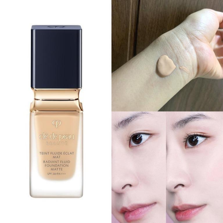 Cle de Peau CDP Radiant Fluid Foundation Matte 鑽光柔霧修護粉底液 35ml, 美容＆個人護理 ...