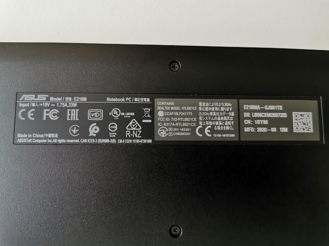 Asus E210M laptop/ notebook PC, Computers & Tech, Laptops & Notebooks ...