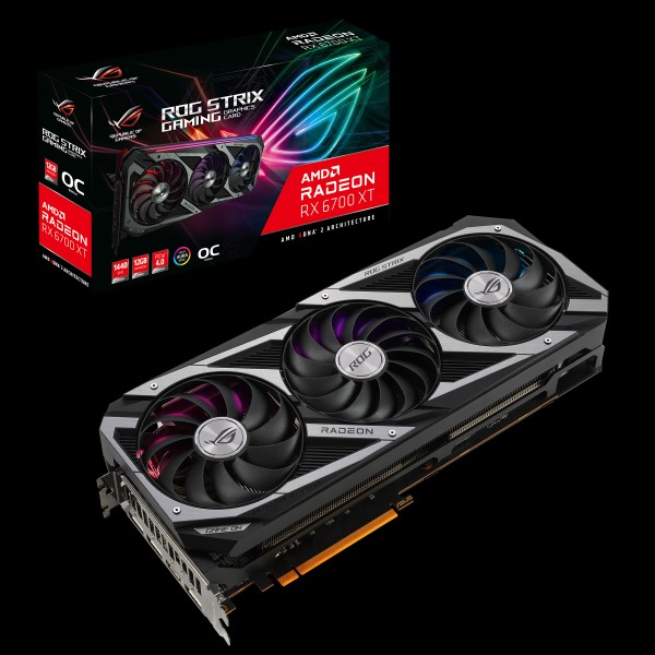 ASUS ROG Strix Radeon RX 6700 XT, Computers & Tech, Parts & Accessories ...