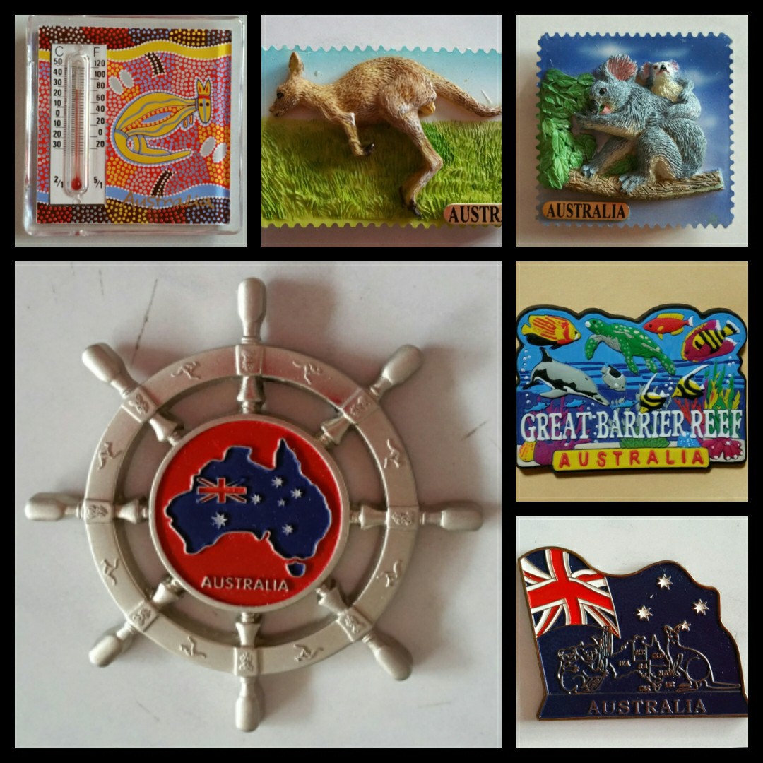 Australia Frige Magnets, Hobbies & Toys, Travel, Travel Essentials ...