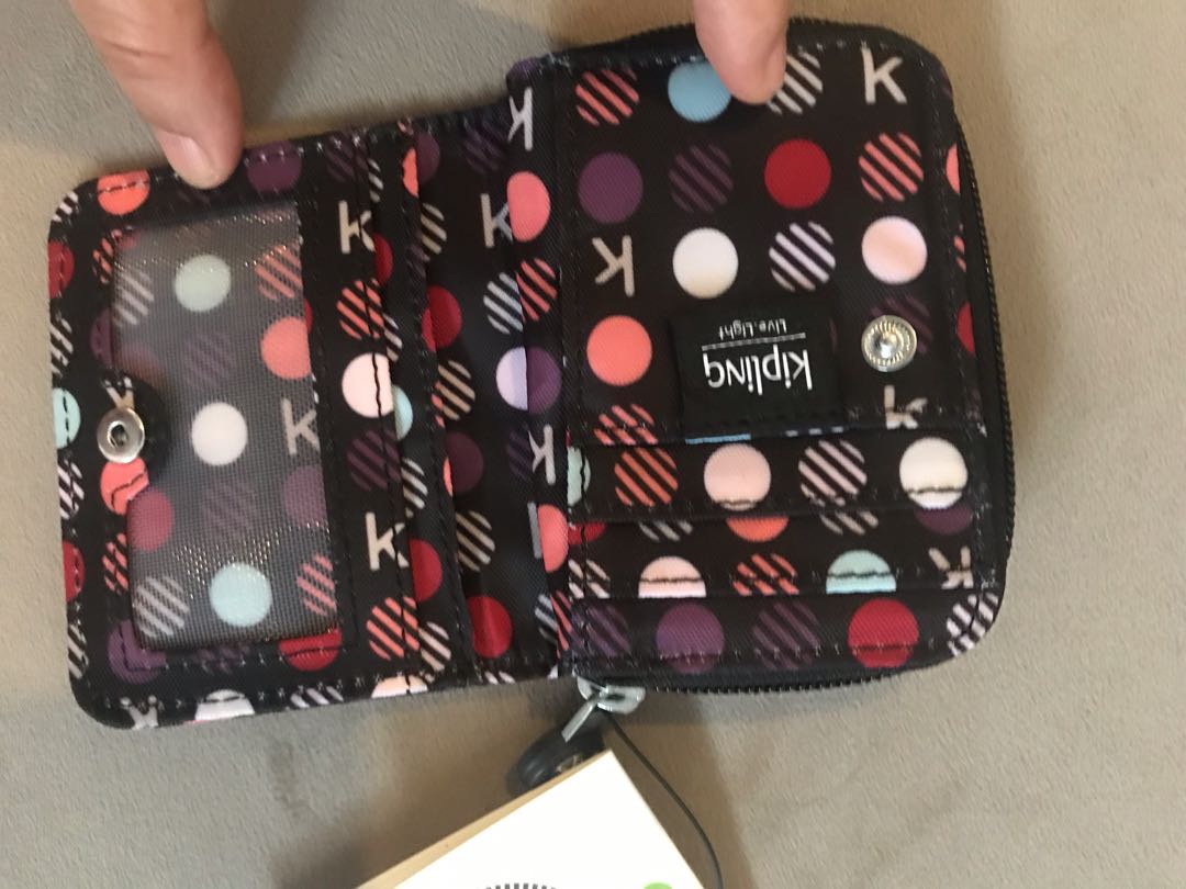 Authentic Kipling small wallet/ card holder, Women's Fashion, Bags ...