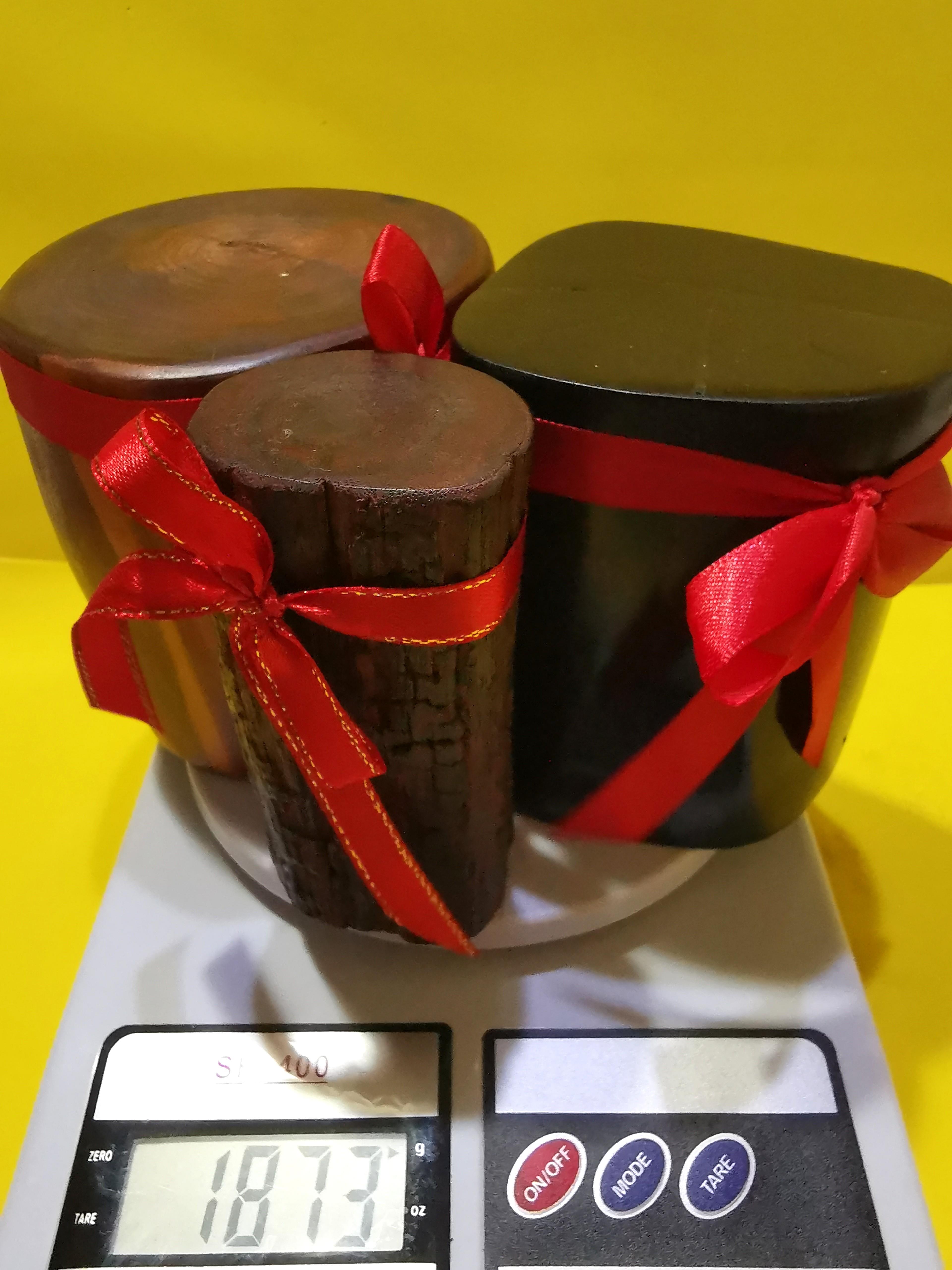 B raja kayu+penawar hitam+kayu menang（A set of 3,weight 1873g）帝王木/血龙木 ...