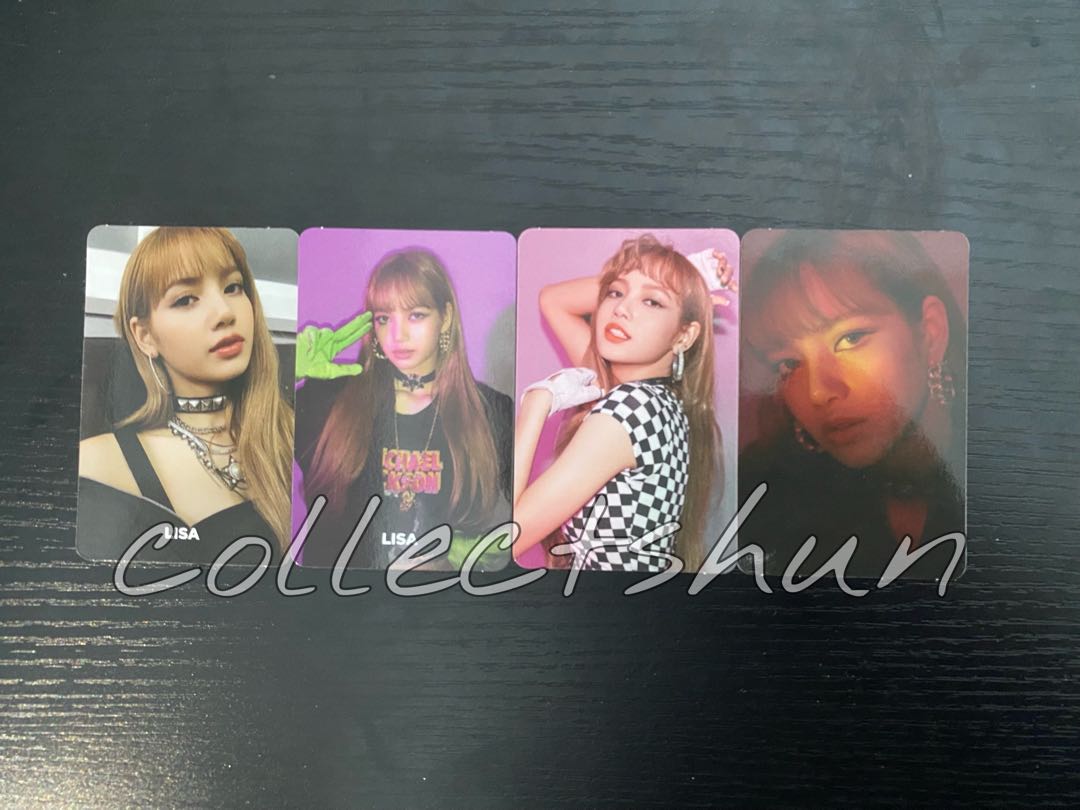 BLACKPINK LISA Offical Square Up Photocards, Hobbies & Toys ...