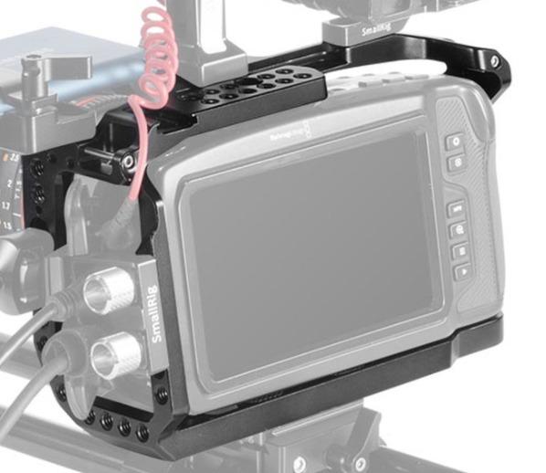 BMPCC 4K + Cage, HDMI & SSD clamp + Aputure M4/3 to EF Mount adapter ...