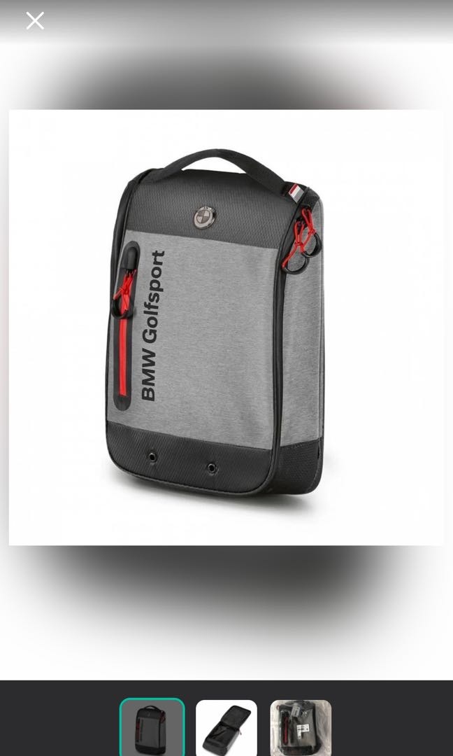 BMW shoe bag, Sports Equipment, Sports & Games, Golf on Carousell
