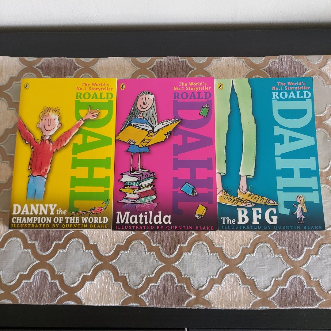 Bundle Deal : 3 X Roald Dahl books - Matilda, Danny the Champion of the ...