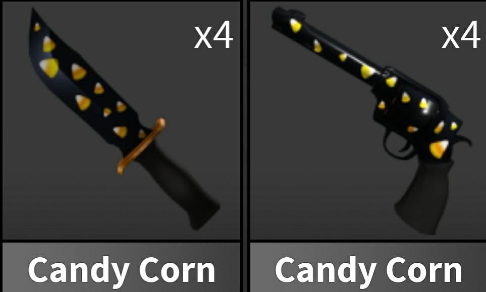 Candy Corn Set MM2, 電子遊戲, 遊戲機配件, 遊戲週邊商品 - Carousell