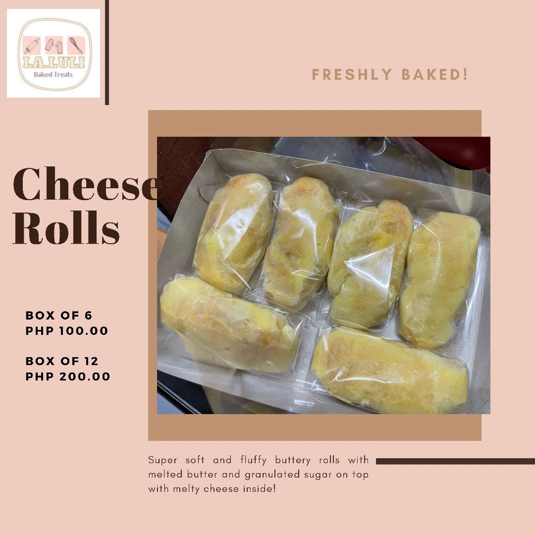 Chesse Rolls, Food & Drinks, Homemade Bakes on Carousell