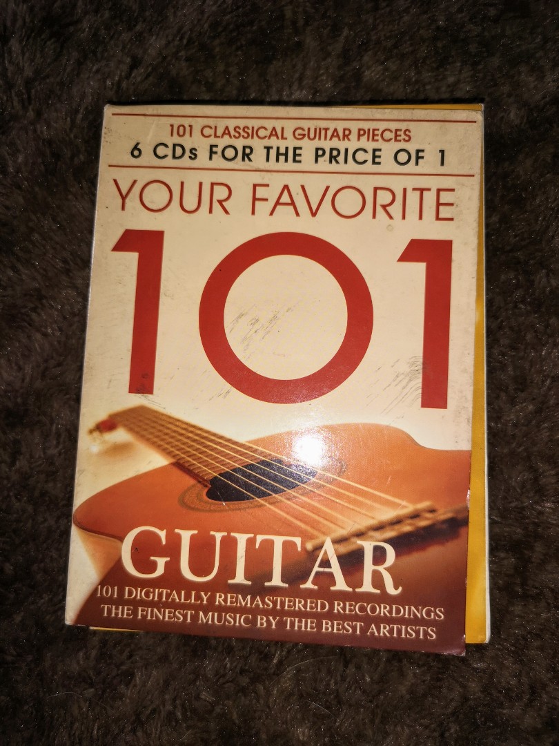 Classical Guitar Music CD 6in1 Pack, Hobbies & Toys, Music & Media, CDs ...