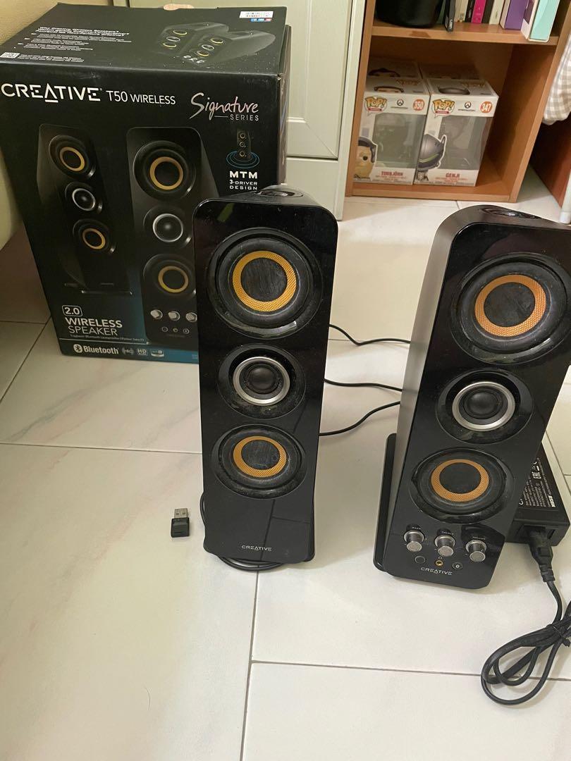 Creative T50 wireless speaker, Audio, Soundbars, Speakers & Amplifiers ...
