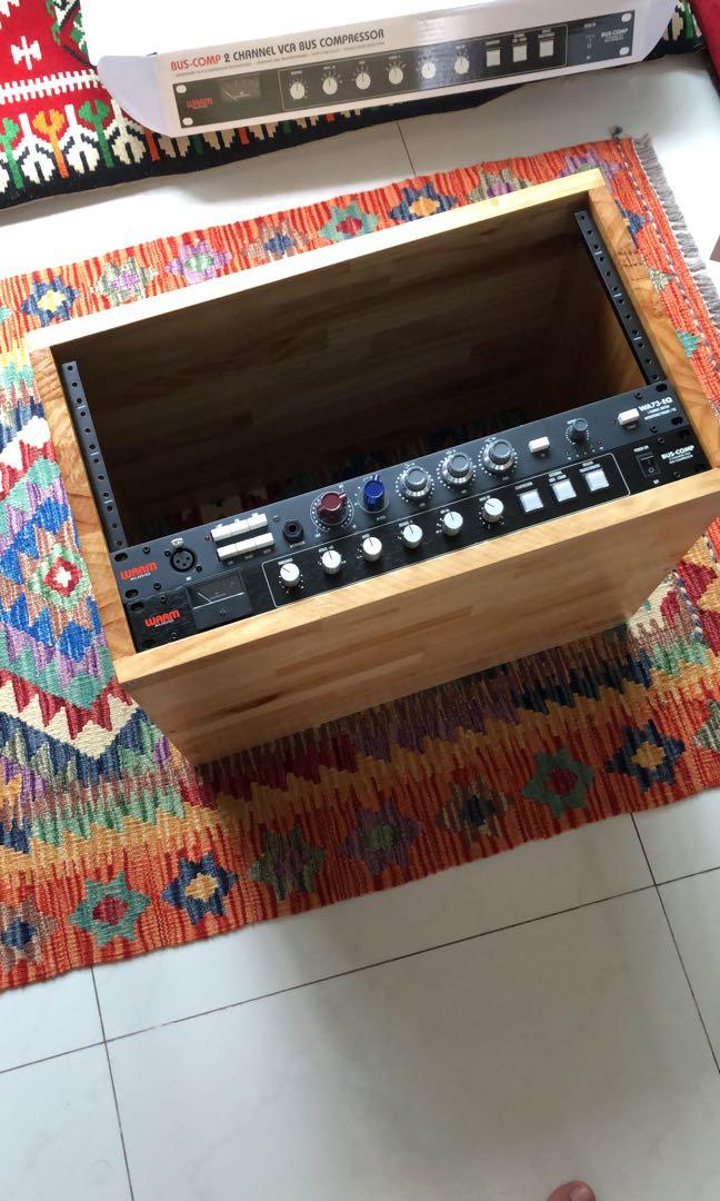 Custom Pinewood 19 inch audio rack (6u), Audio, Other Audio Equipment ...