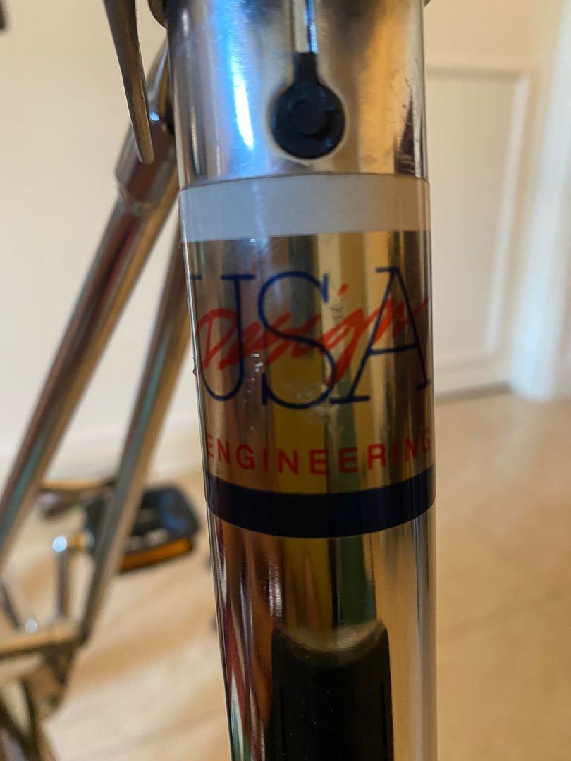 Dahon Classic Folding Bike (1986) Stainless steel, Sports Equipment ...
