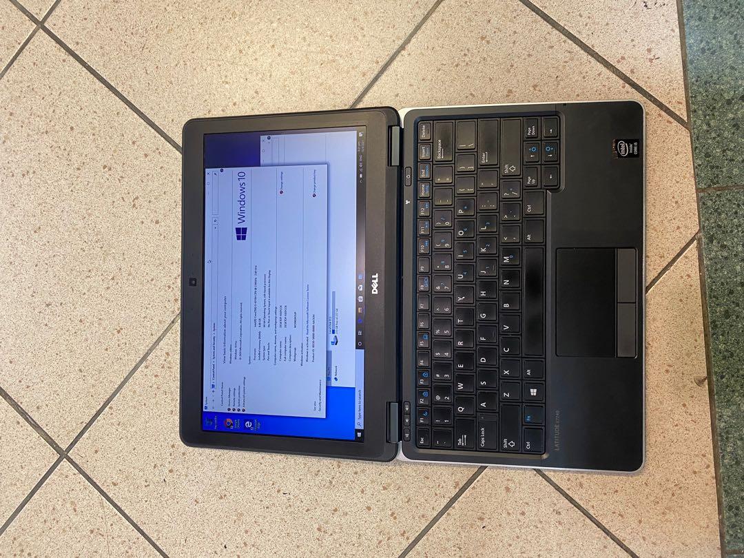 Dell Laptop dell latitude 7240 12.5inch sleek light i5 4gen Like new 8/ ...