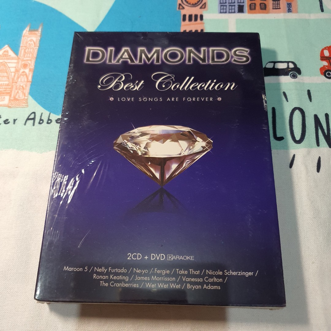 Diamonds - Best Collection - 2CD + DVD Karaoke, Hobbies & Toys, Music ...