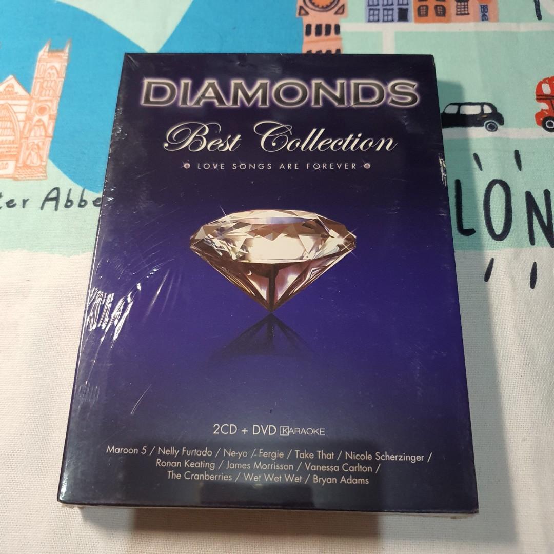 Diamonds - Best Collection - 2CD + DVD Karaoke, Hobbies & Toys, Music ...