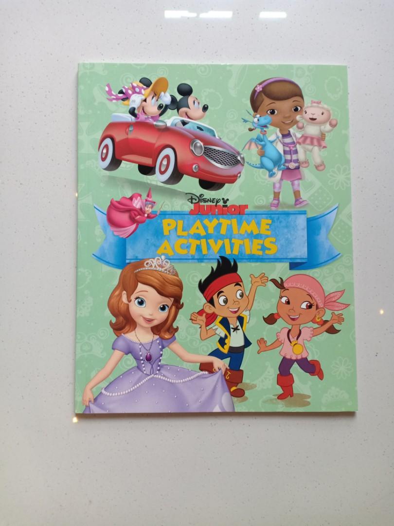Disney Junior Playtime Activities Book, Hobbies & Toys, Books ...