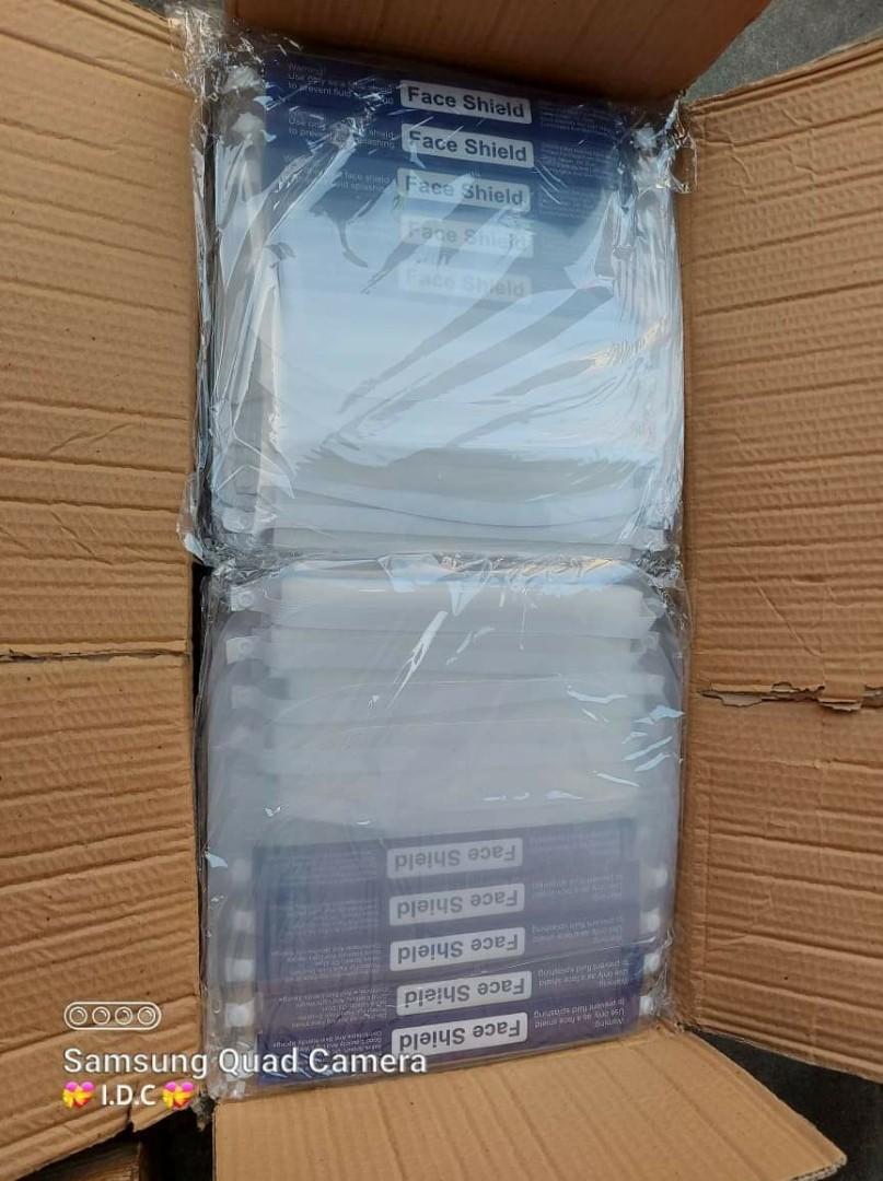 Doh approved face shield, Health & Nutrition, Face Masks & Face Shields ...