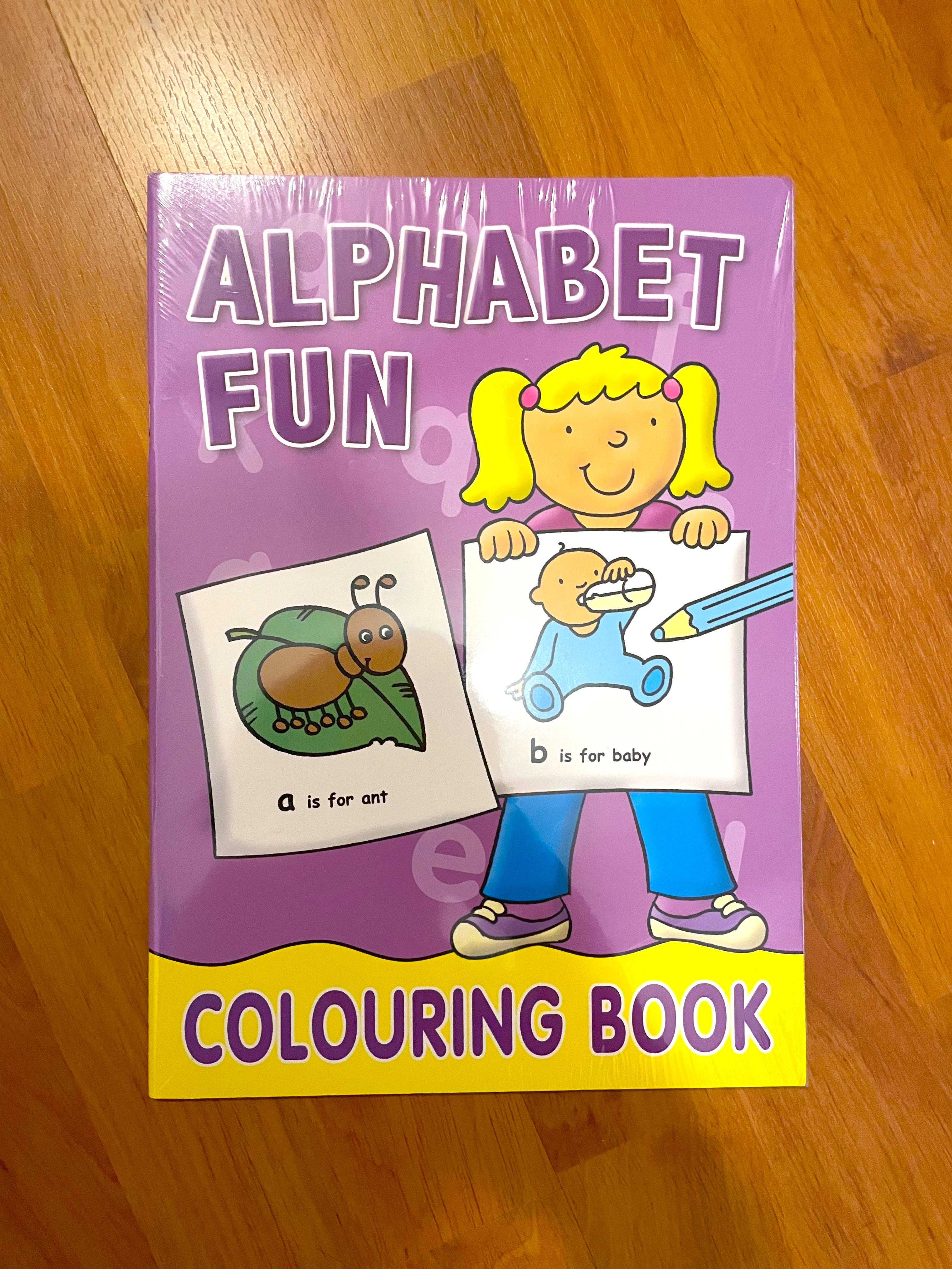 Early Learning Alphabet Colouring Book, Babies & Kids, Bathing ...