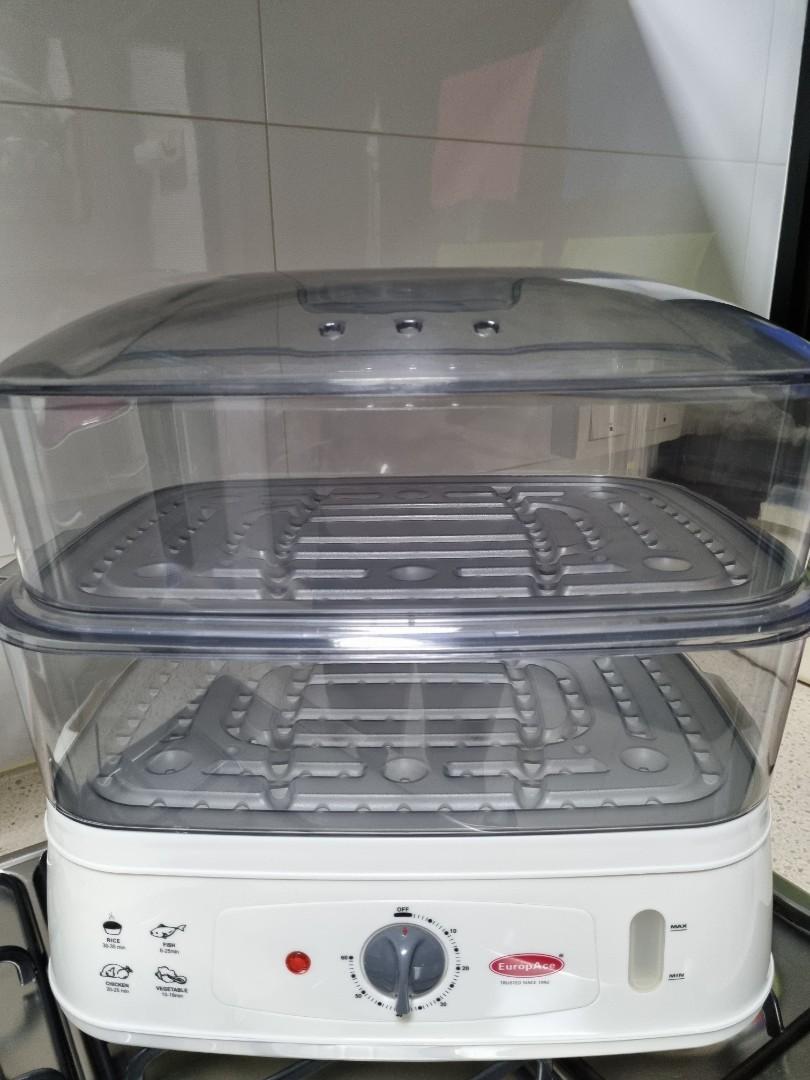 EuropAce 2-Tiers Steamer, TV & Home Appliances, Kitchen Appliances ...