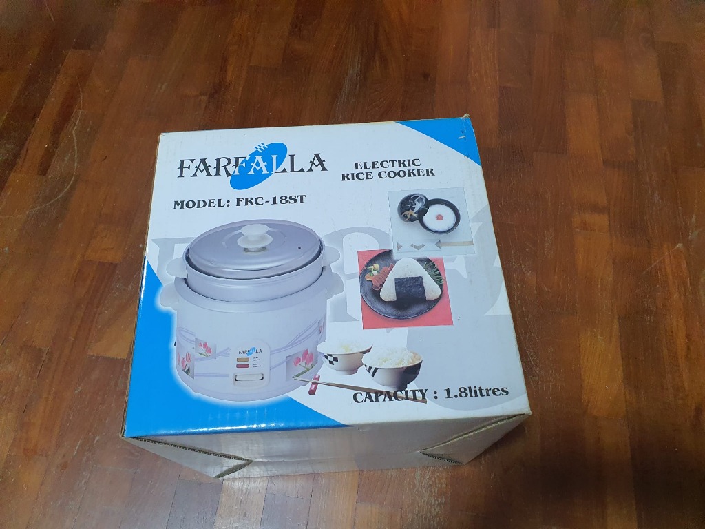 Farfalla Electric Rice Cooker, TV & Home Appliances, Kitchen Appliances ...