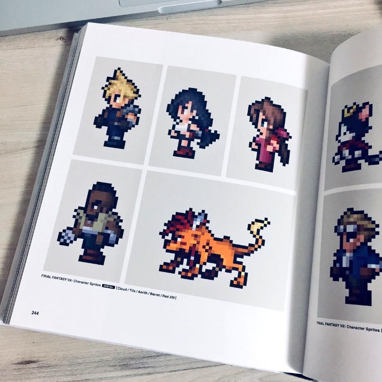 FF DOT: The Pixel Art of Final Fantasy (Final Fantasy Dot), Hobbies ...