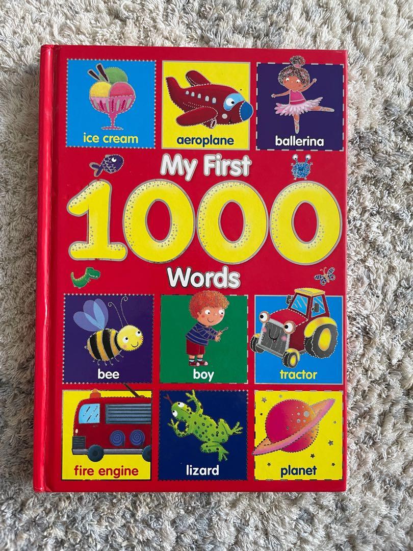 First 1000 words picture book, Hobbies & Toys, Books & Magazines ...