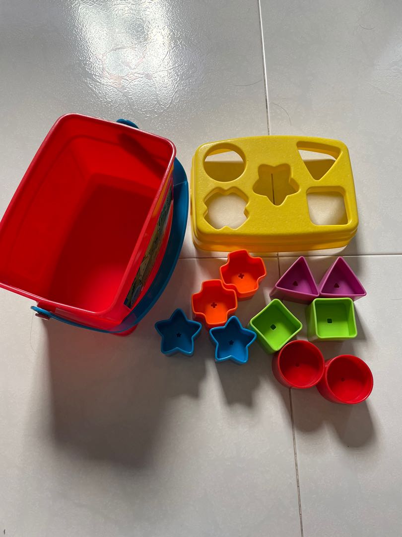 Fisher Price first blocks sorting toy, Babies & Kids, Infant Playtime ...