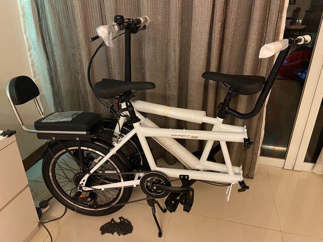 Folding Tandem Bike (BNIB unassembled), Sports Equipment, Bicycles ...